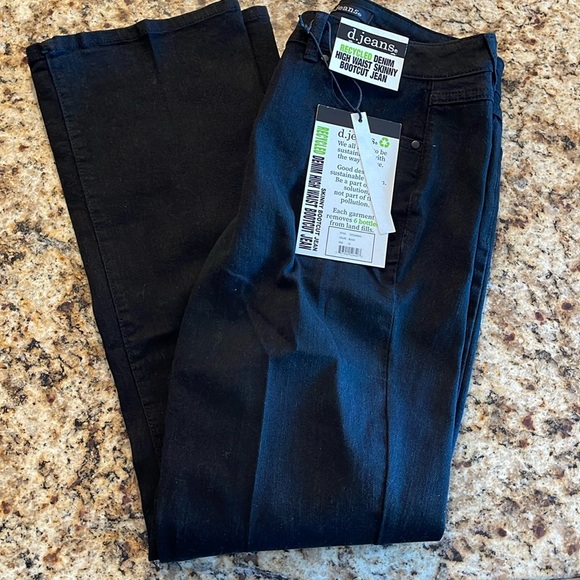 d. jeans | Jeans | Nwt D Jeans High Waist Skinny Bootcut Black Jeans ...